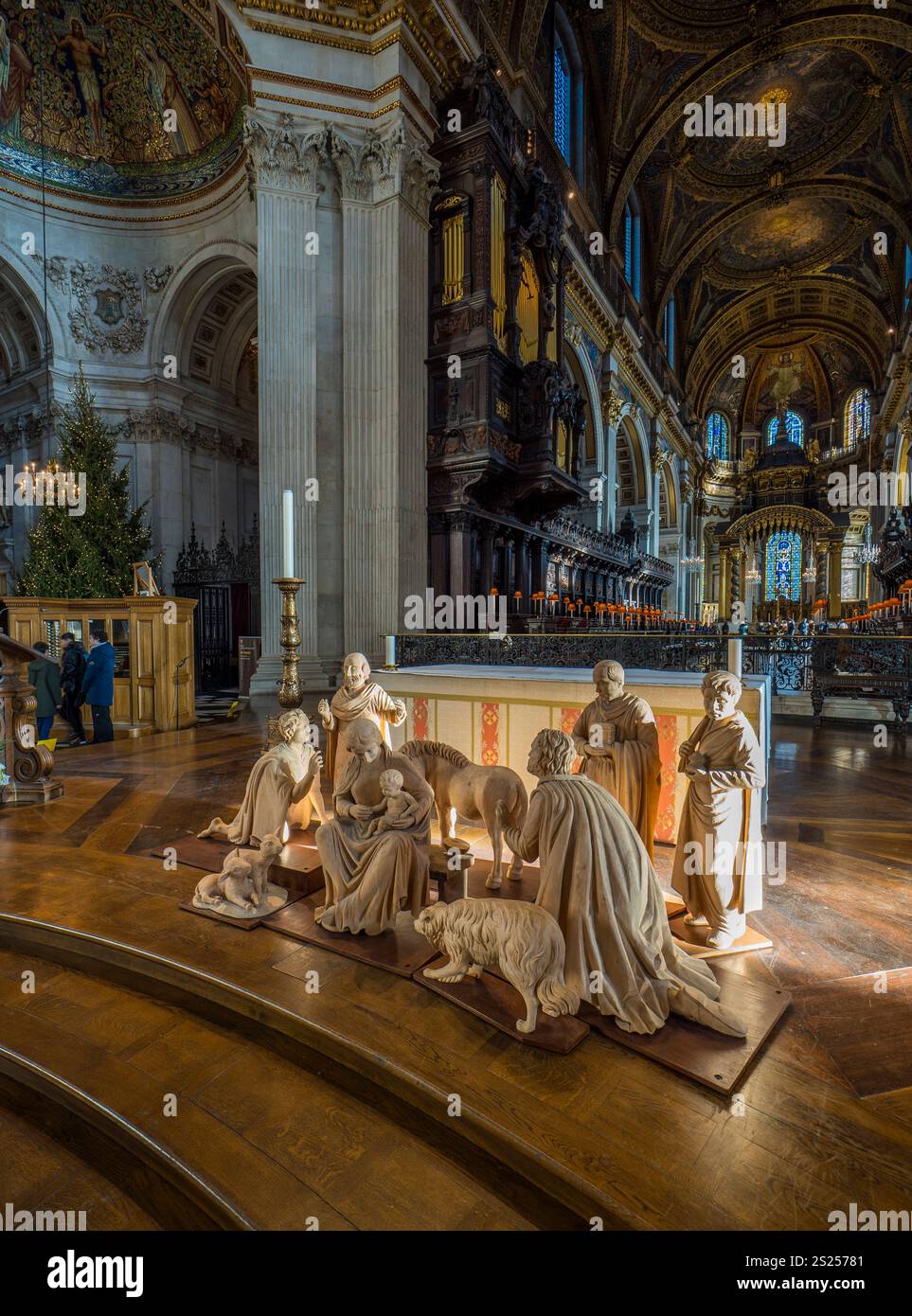 The Dome Altar, with the Sculpture of the Birth of Christ, St Pauls ...
