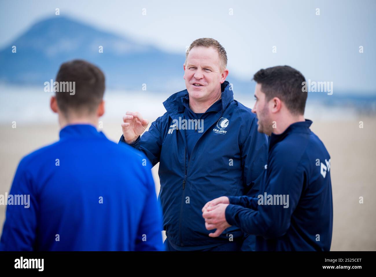 Oliva, Spain. 06th Jan, 2025. Gent's head coach Wouter Vrancken ...