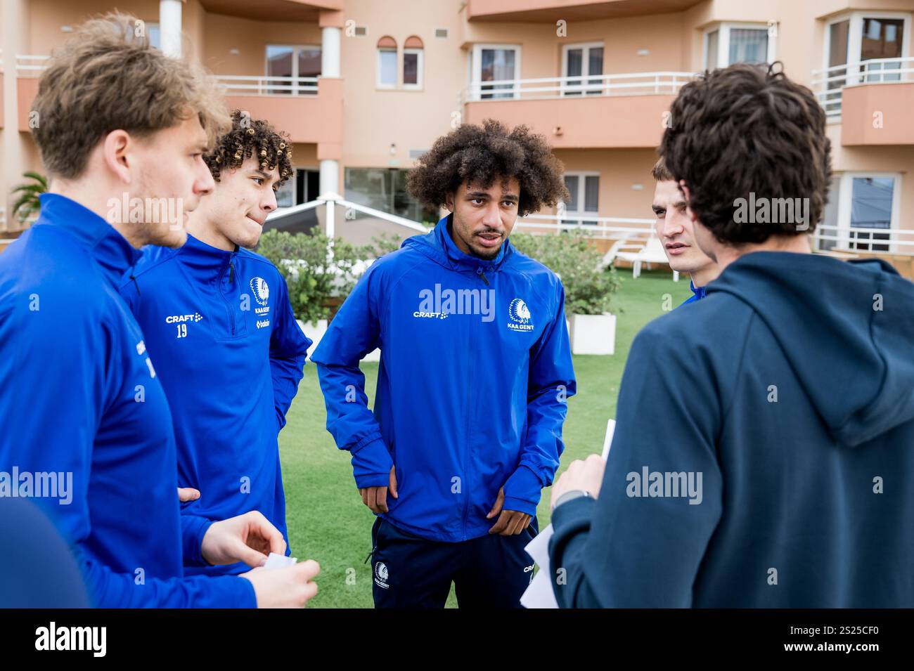 Oliva, Spain. 06th Jan, 2025. Gent's Hugo Gambor pictured during the ...