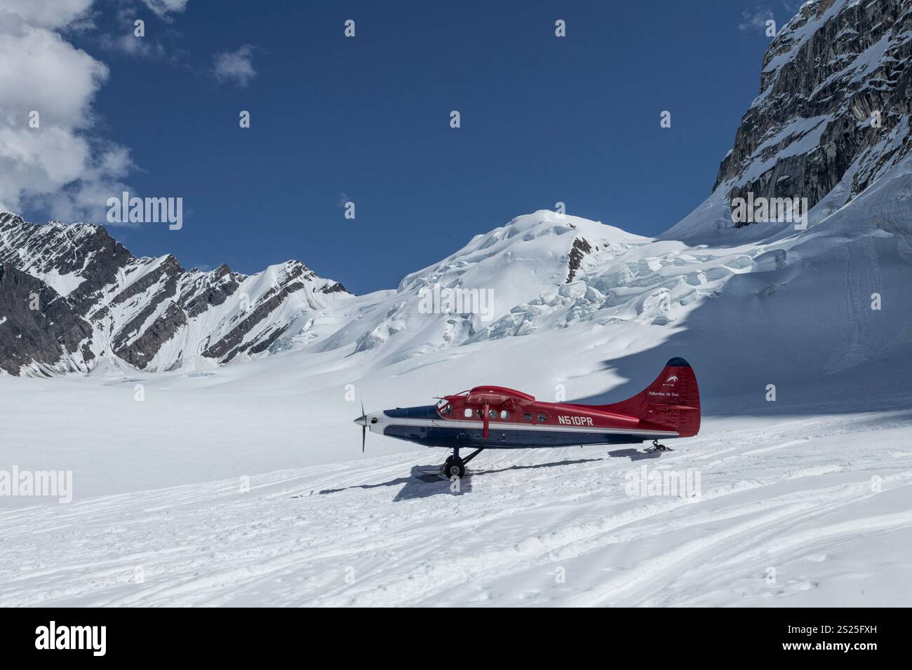 North America; United States; Alaska; Alaska Range Mountains; Denali ...