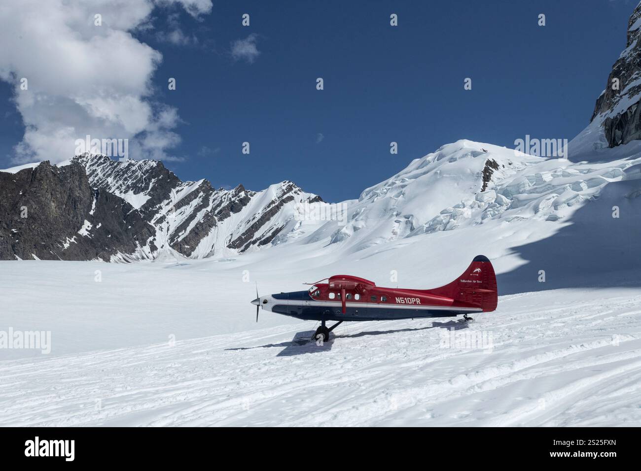 North America; United States; Alaska; Alaska Range Mountains; Denali ...