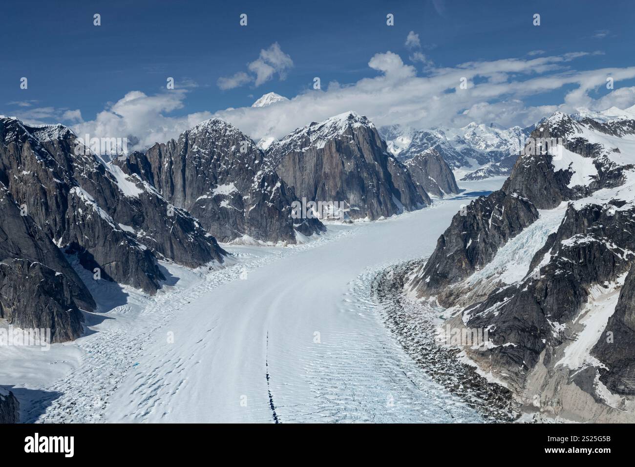 Ruth Glacier, Mount Denali, Alaska Stock Photo - Alamy