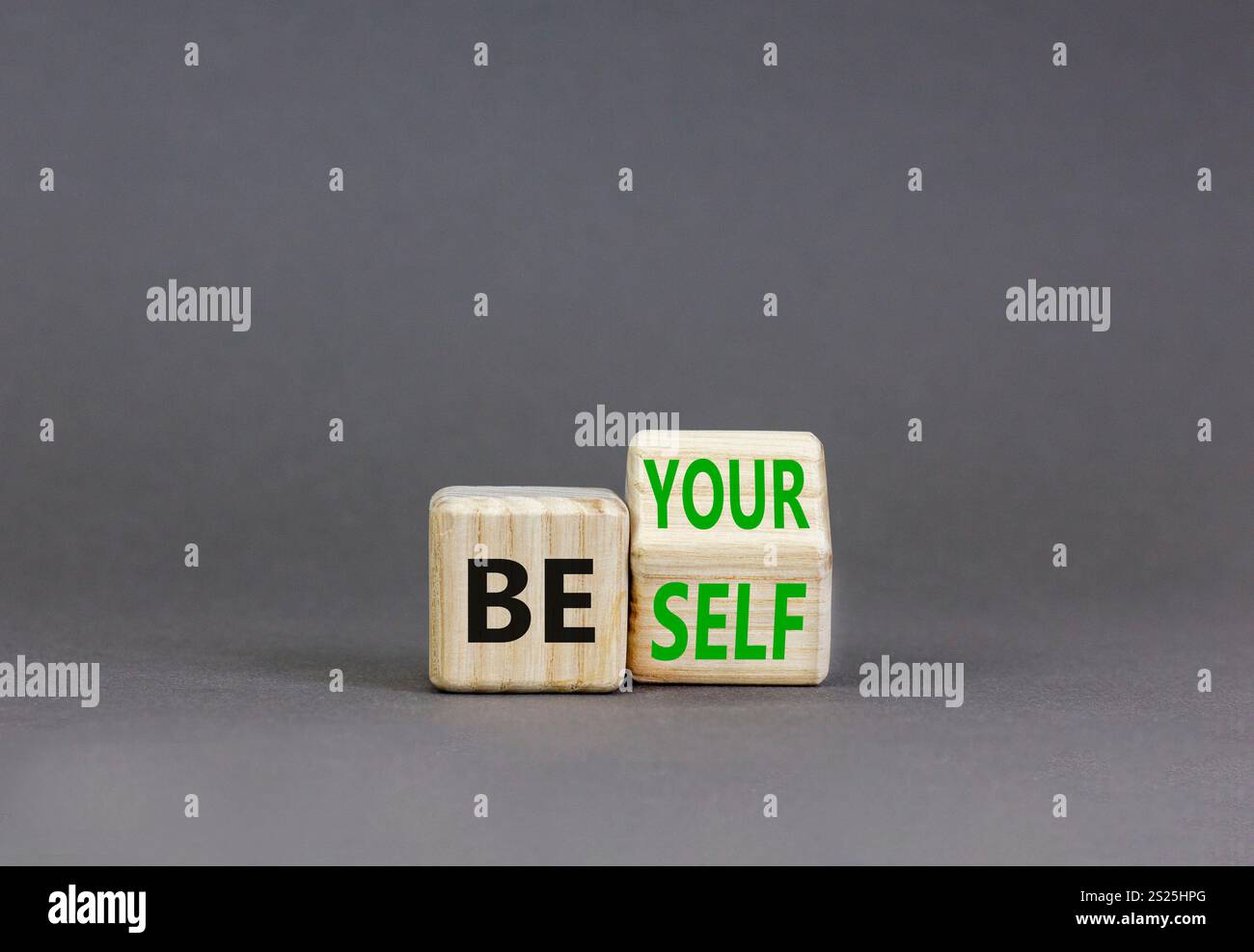 Motivational be yourself symbol. Concept words Be yourself on beautiful ...