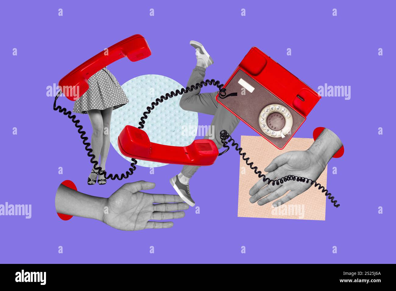 3d sketch poster trend collage image of anonym girls legs man run hands ...