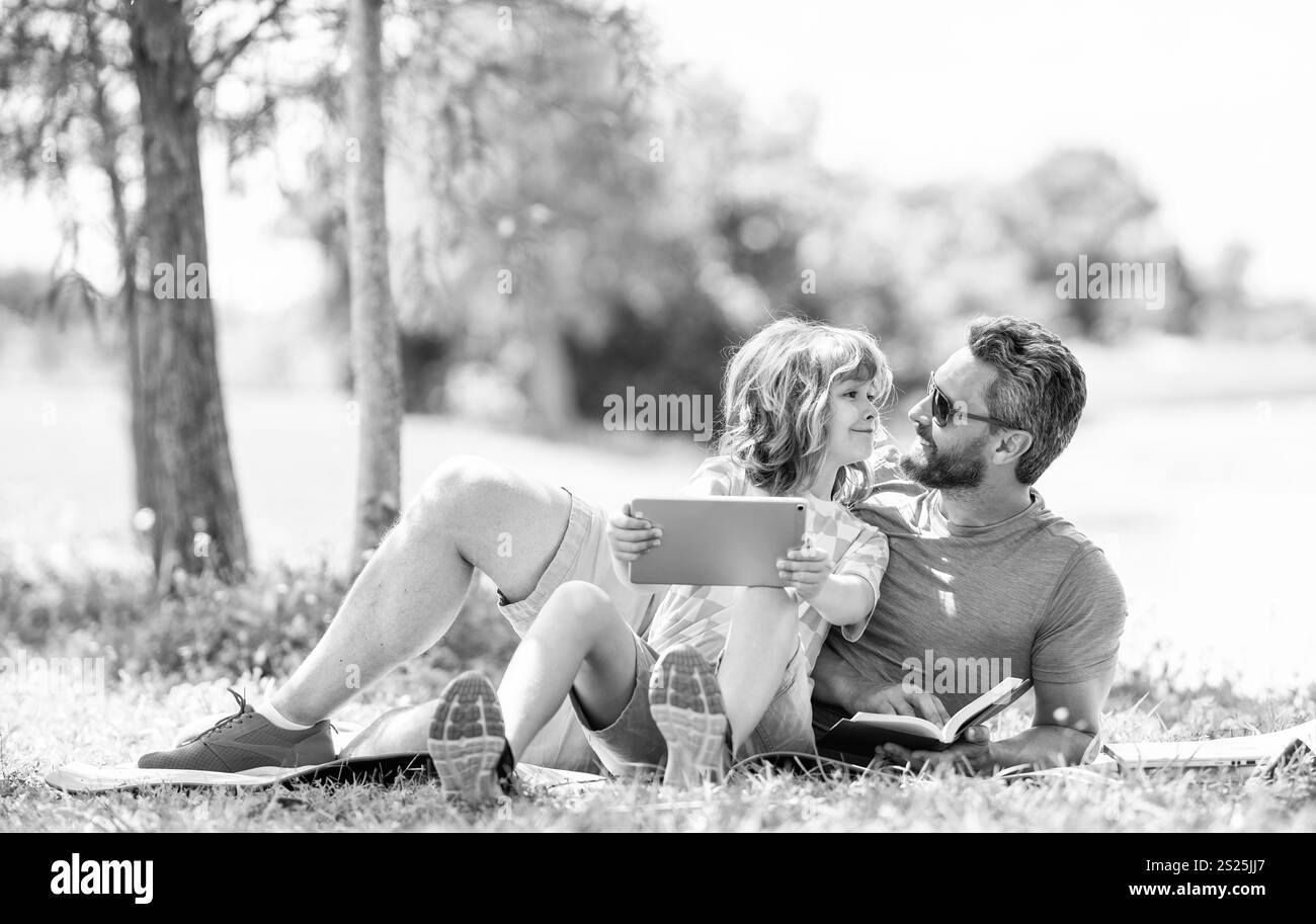 family education of father and son kid. Father shapes son education ...