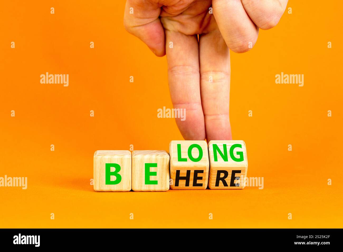 Belonging and belong symbol. Concept words Be here Belong on beautiful ...