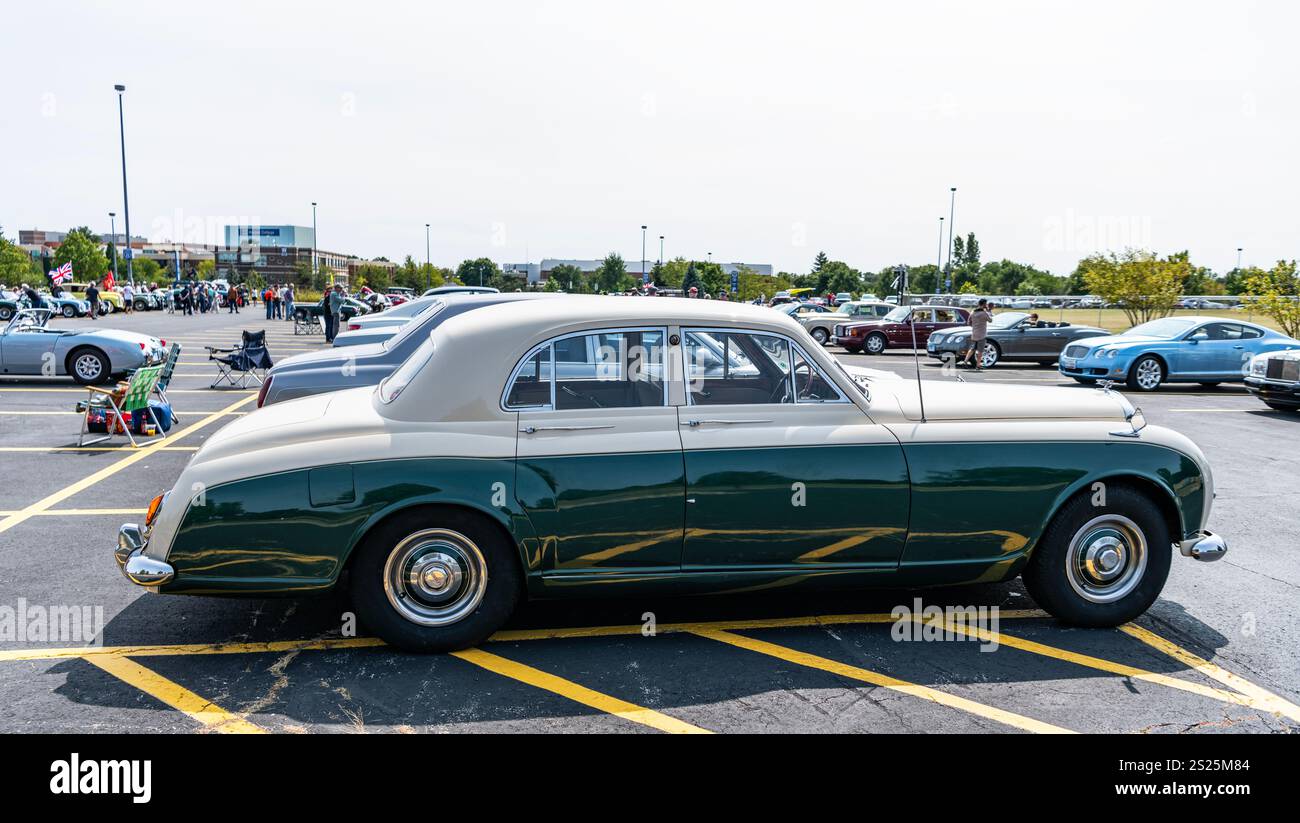 Chicago, Illinois, USA - September 08, 2024: Bentley S1 Continental ...