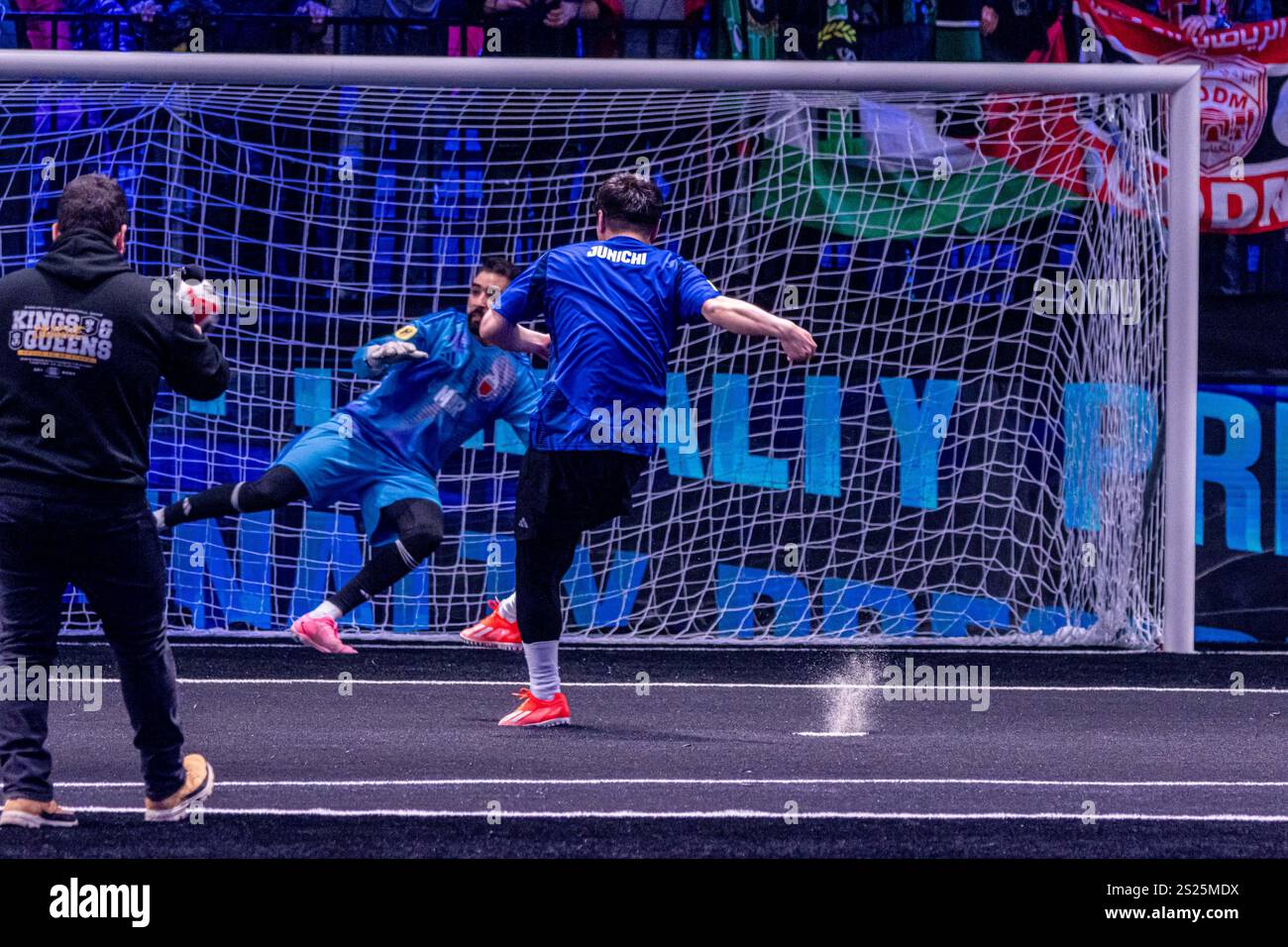 Milan, Italy. 06th Jan, 2025. KATO Junichi, Japan President for his Presidential Penalty during ...