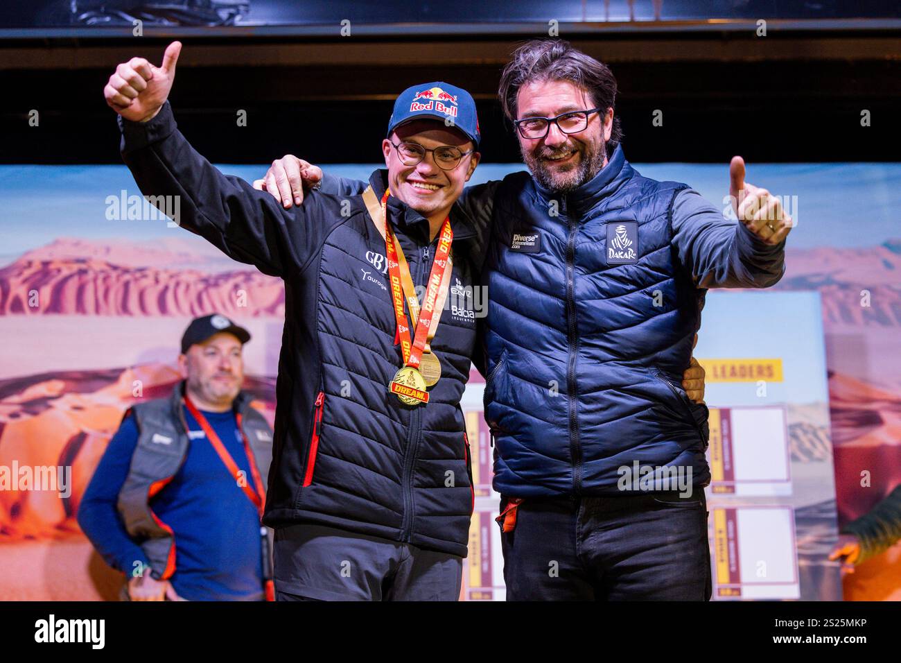 Bisha, Arabie Saoudite. 06th Jan, 2025. BACIUSKA Rokas (leu), Toyota ...