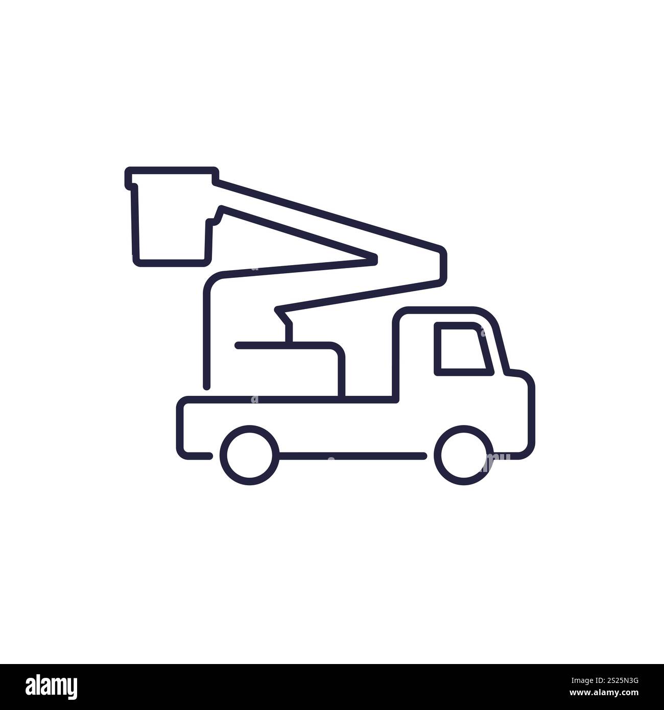 Boom lift Cut Out Stock Images & Pictures - Alamy