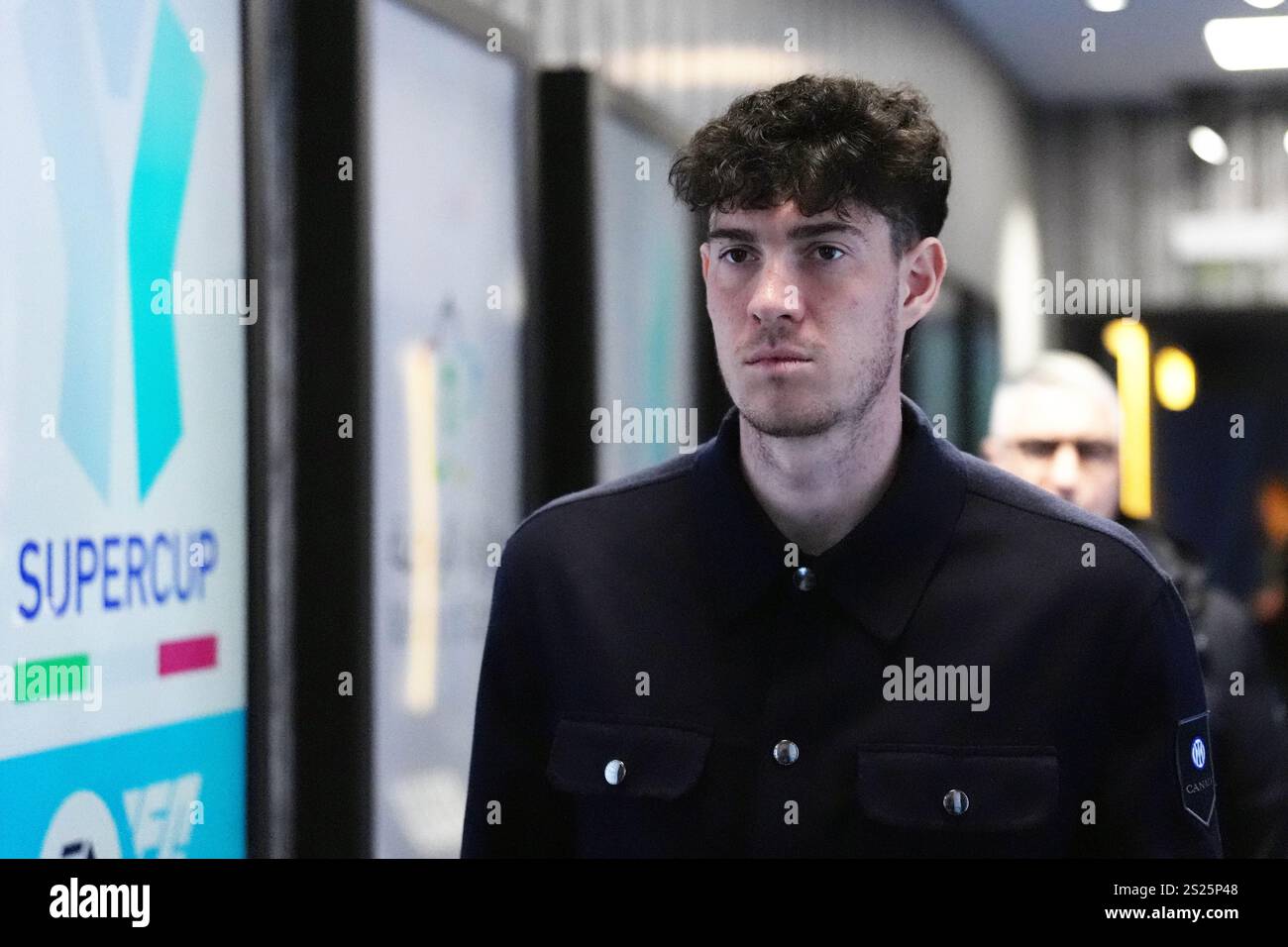 Riyadh, Saudi Arabia. 06th Jan, 2025. Inter Milan's Alessandro Bastoni ...