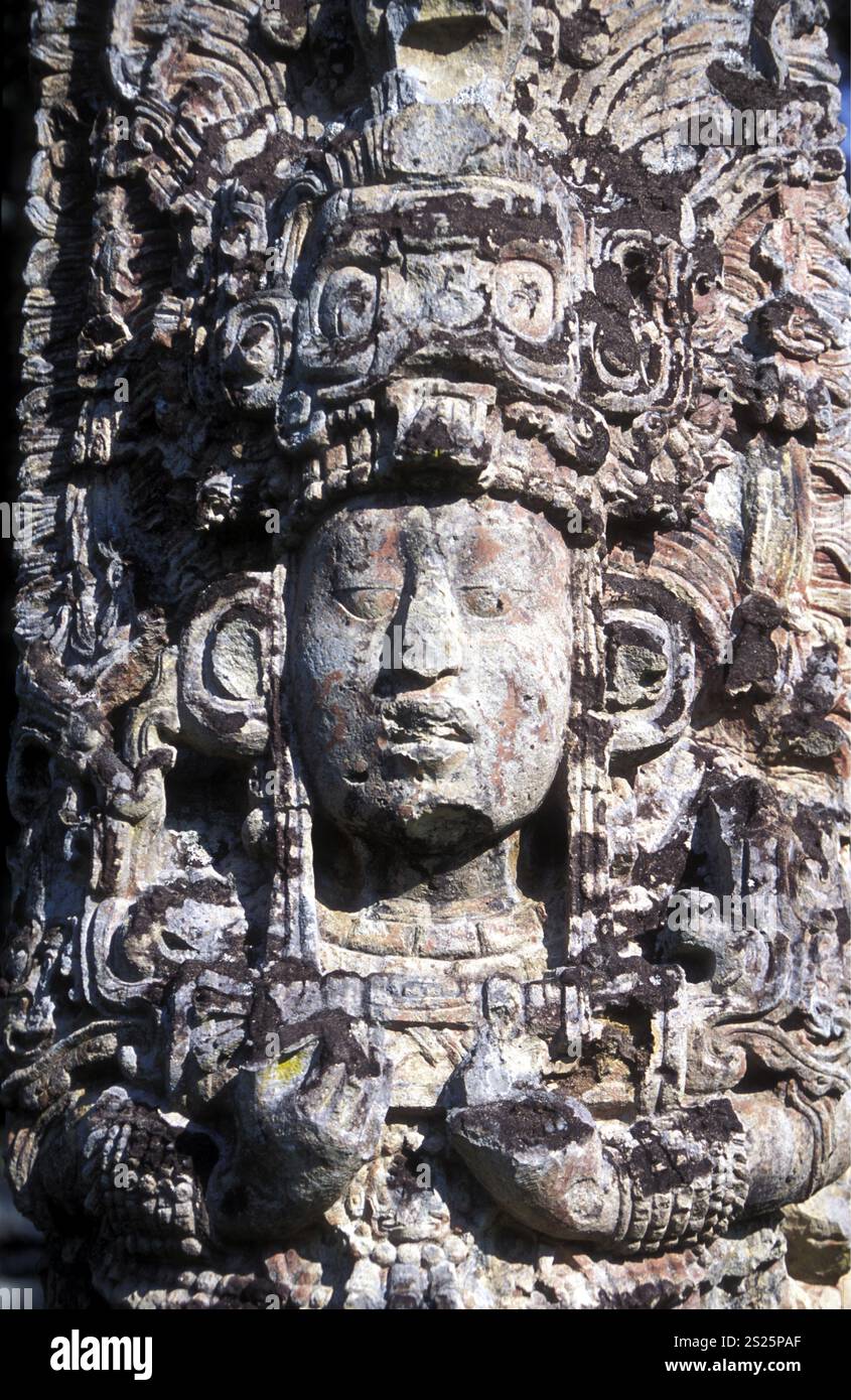 The Ruins of Copan in Honduras in Central America Stock Photo - Alamy