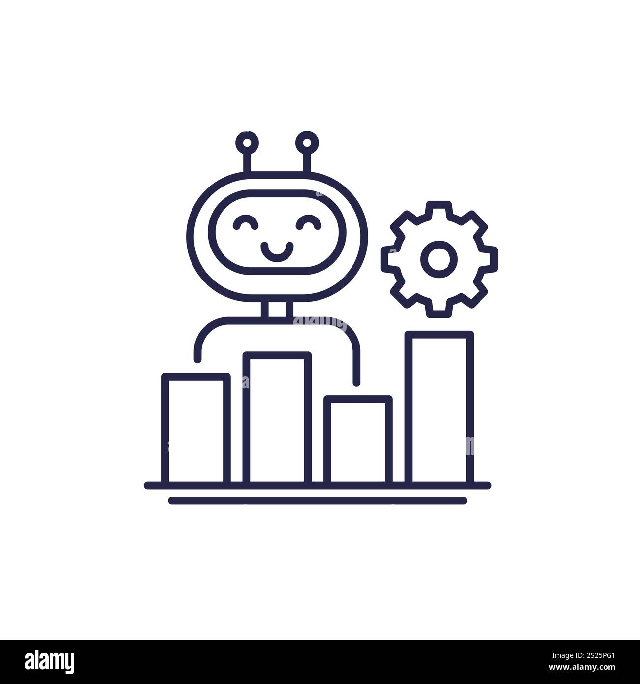 Ai trading stock analysis Stock Vector Images - Alamy