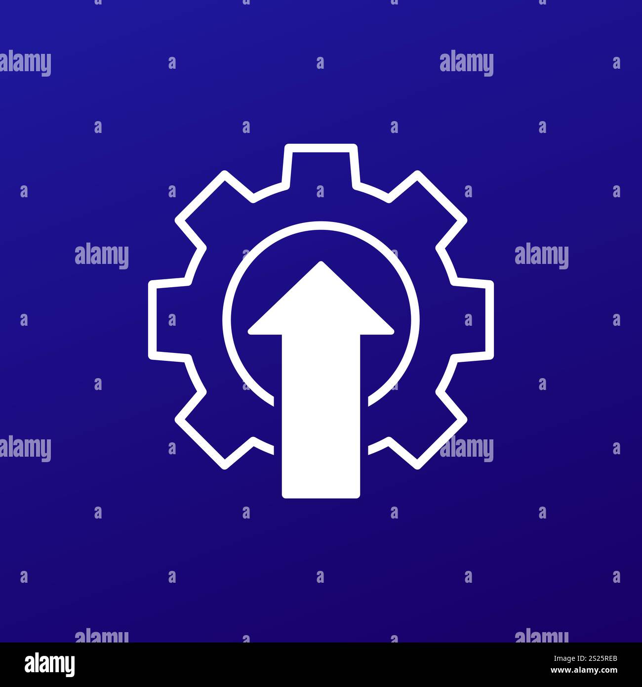 efficiency and growing production icon Stock Vector Image & Art - Alamy