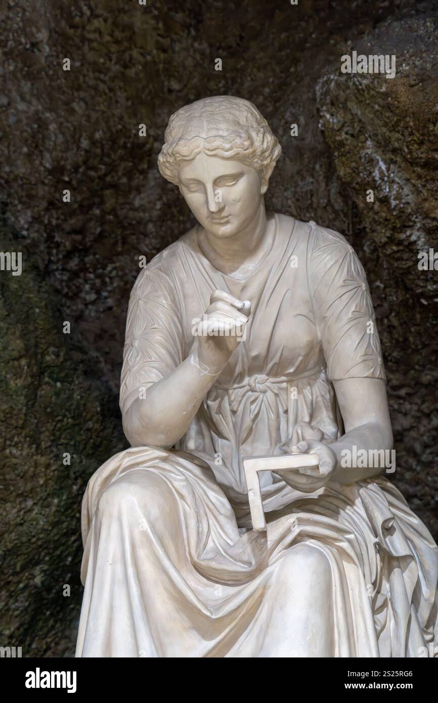 Statue of Calliope in the Vatican Museums, Vatican City, Rome, Italy ...