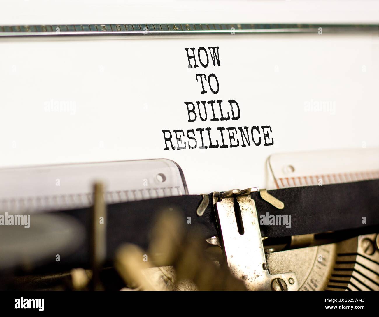 How to build resilience symbol. Concept words How to build resilience ...