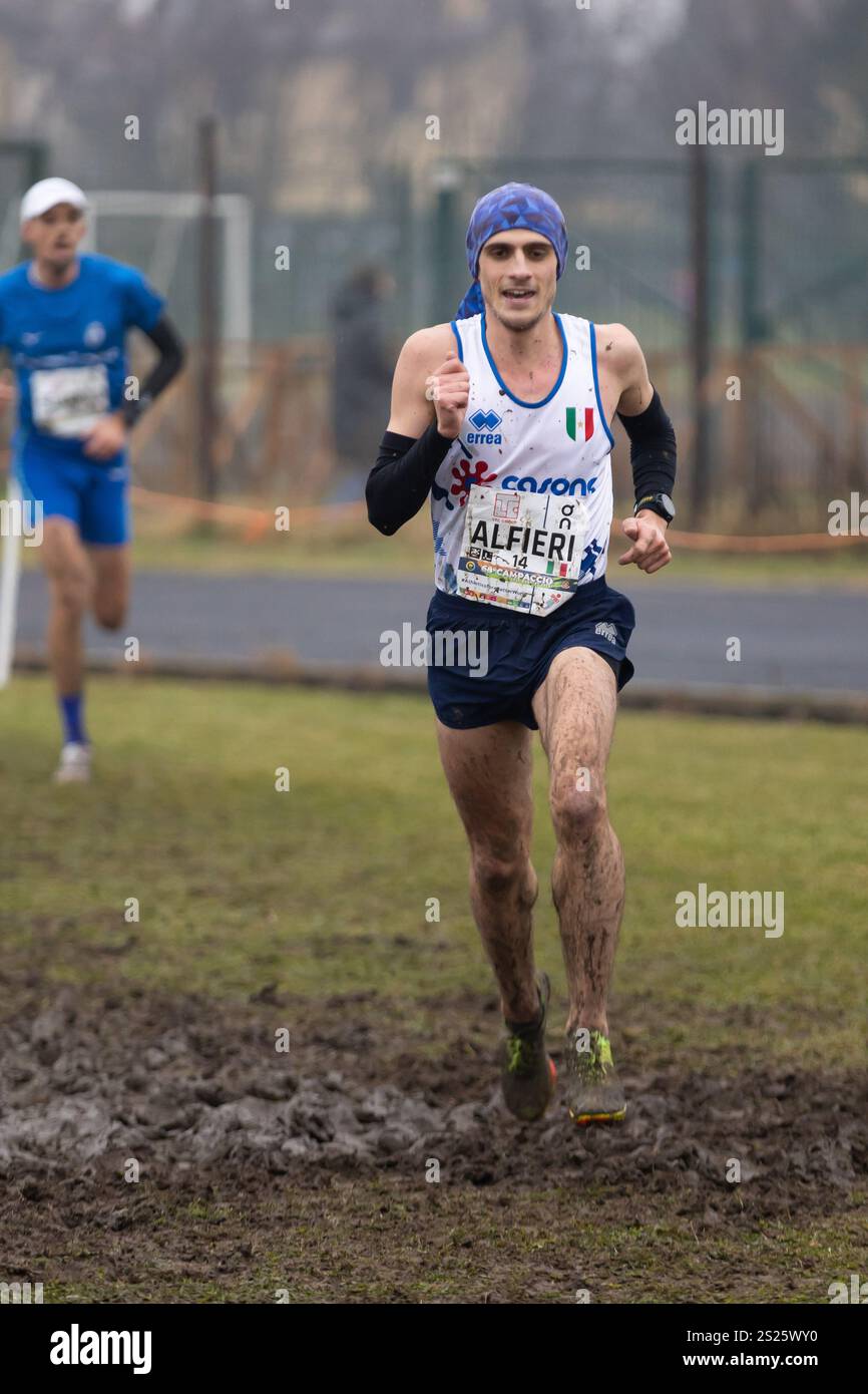 San Giorgio Su Legnano, Italy. 06th Jan, 2025. Luca Alfieri (Atl ...