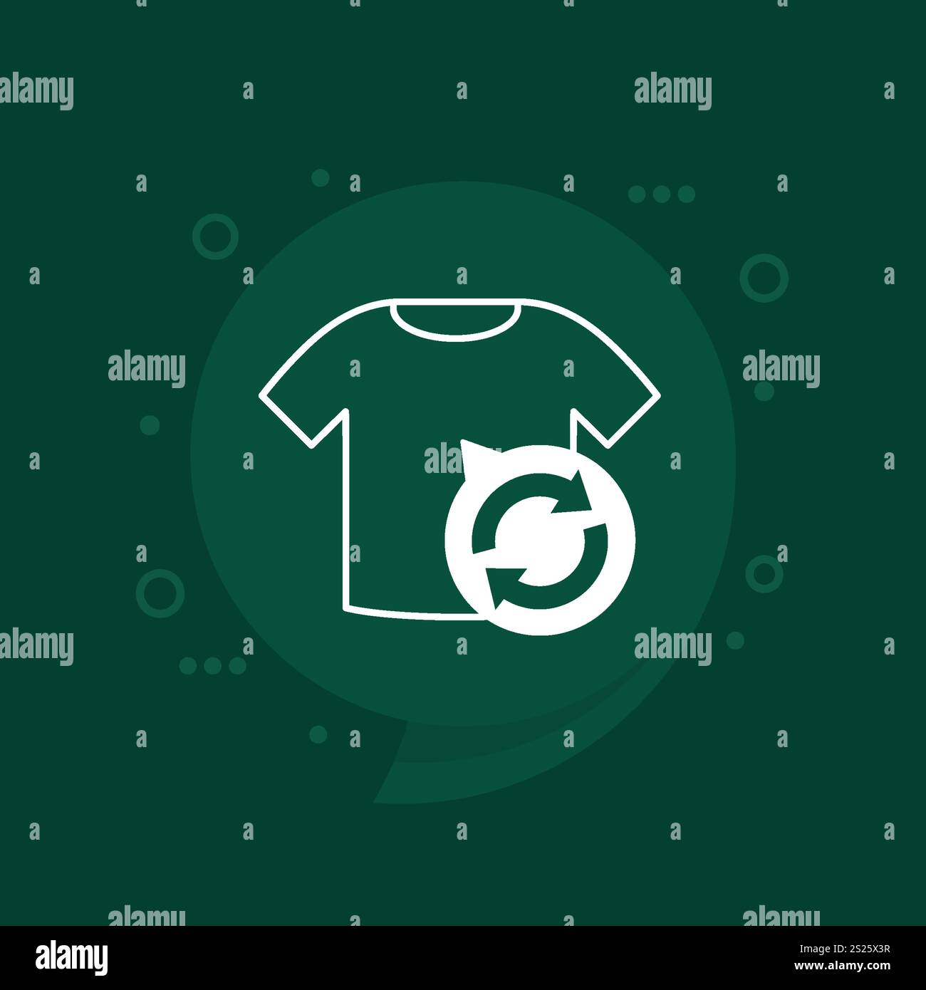 recycling clothes icon, reuse shirt vector Stock Vector Image & Art - Alamy