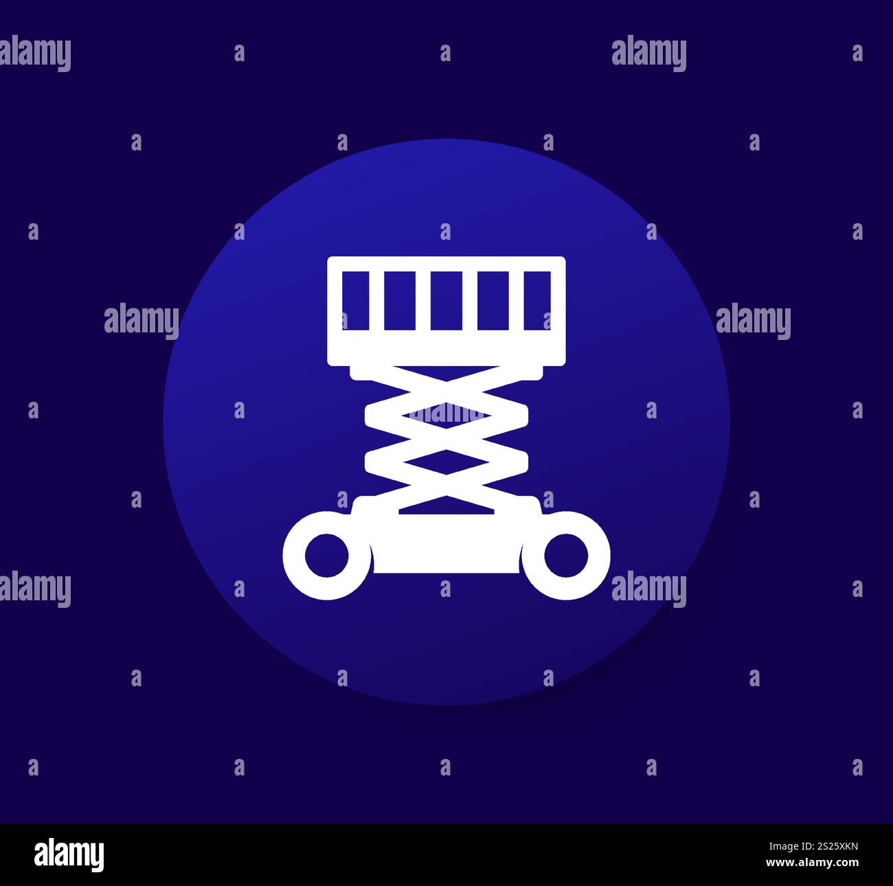 lifting platform icon, scissor lift vector Stock Vector Image & Art - Alamy