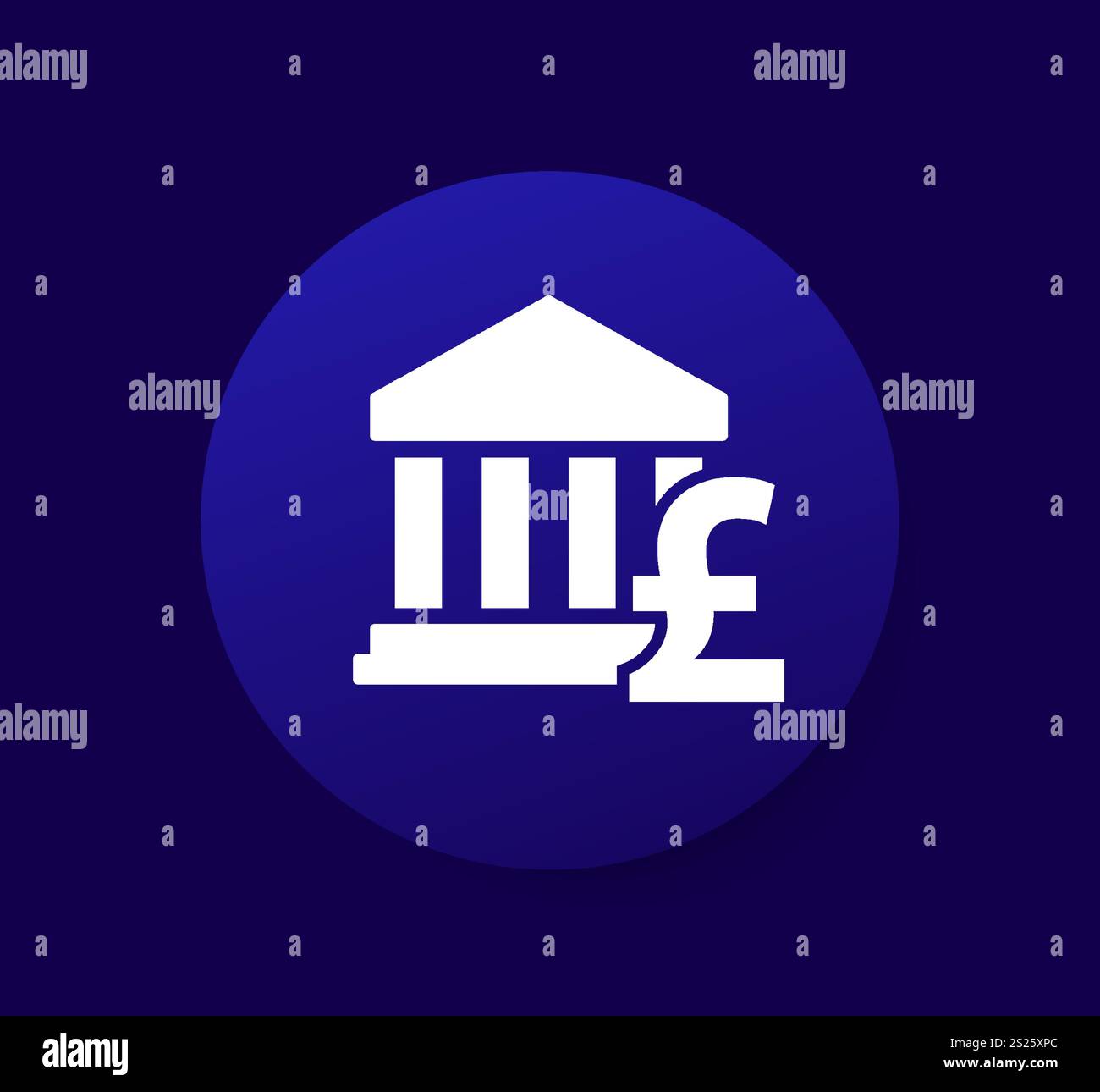 British money symbol and building Stock Vector Images - Alamy