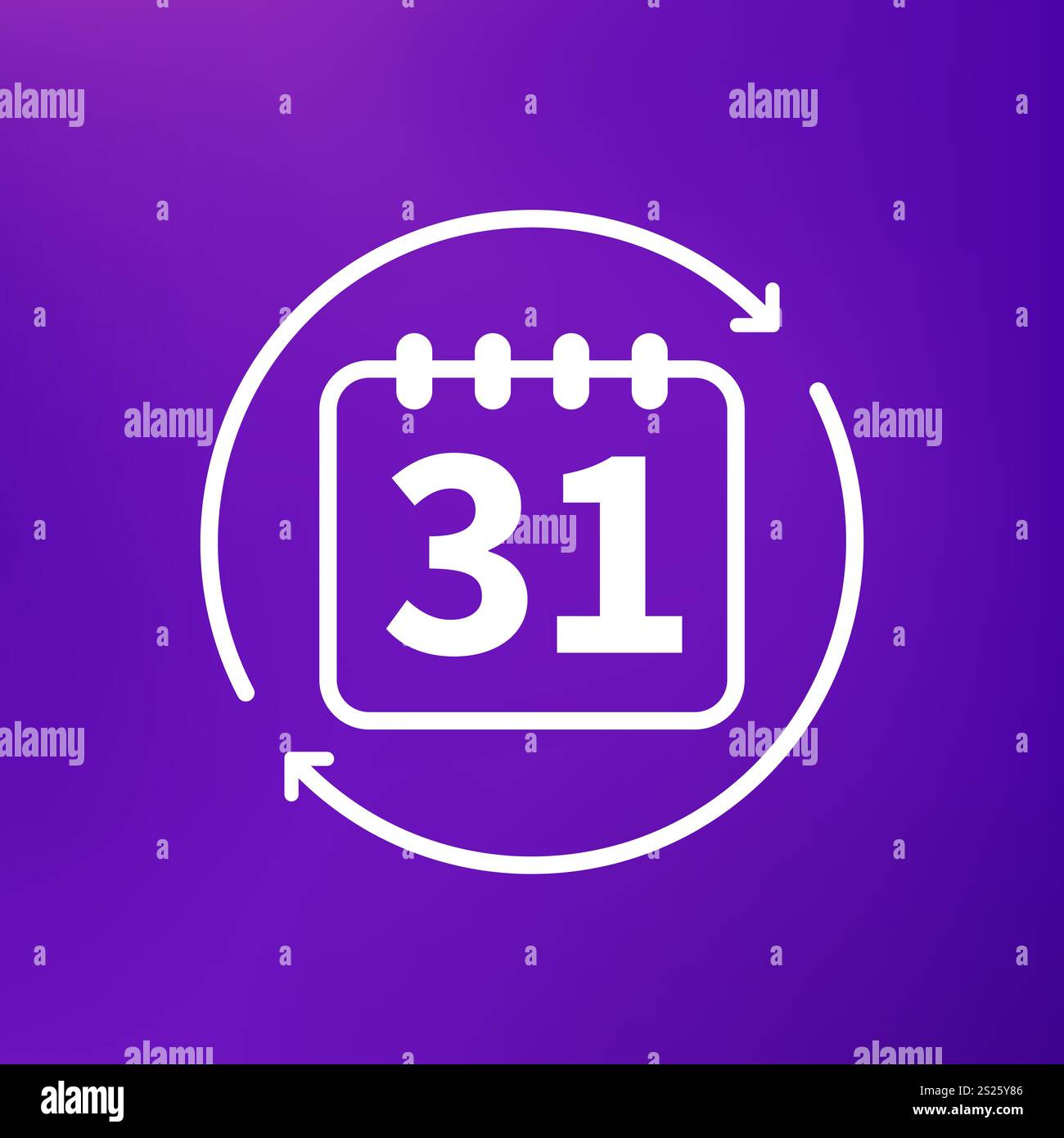 monthly subscription icon for web Stock Vector Image & Art - Alamy