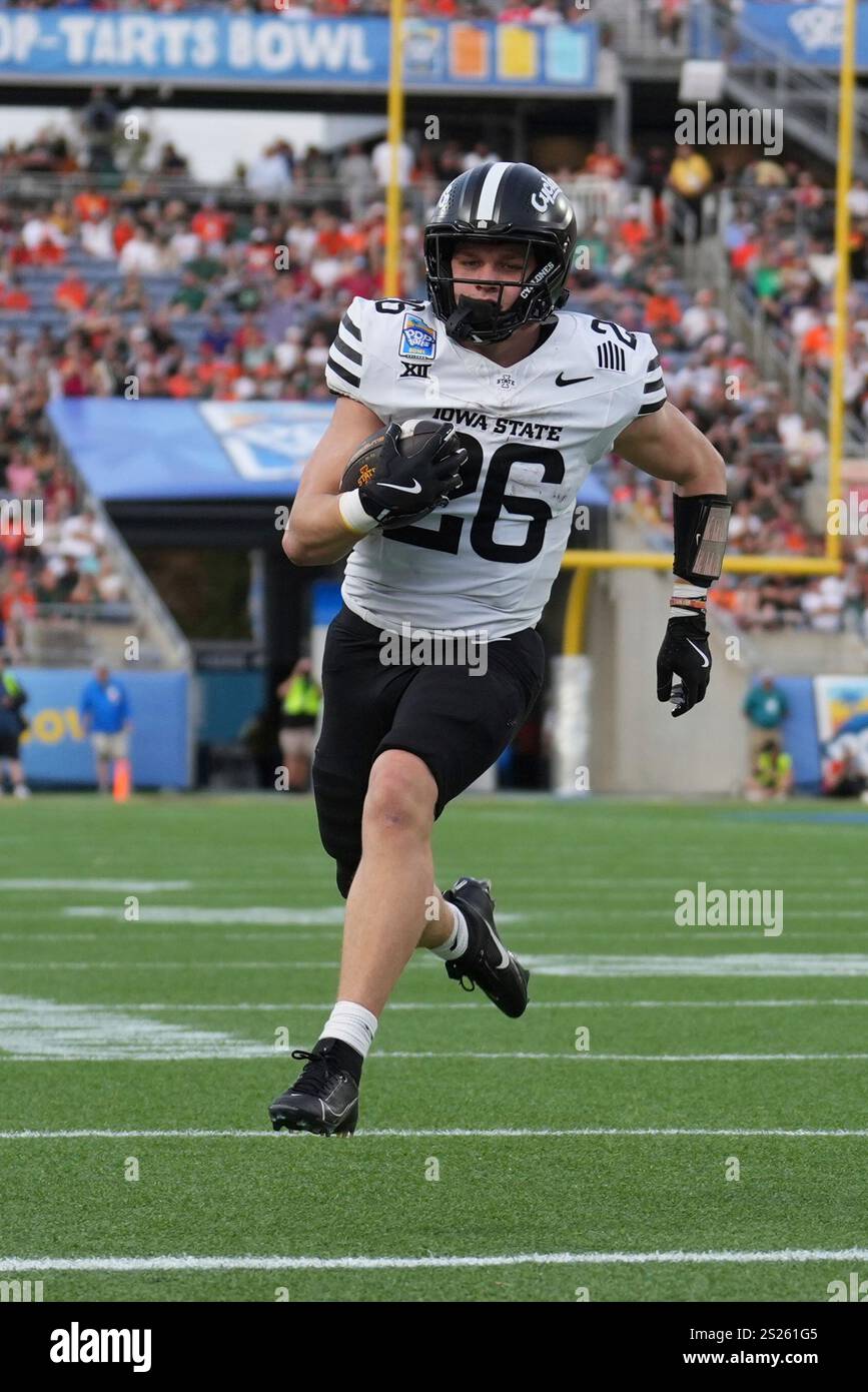 ORLANDO, FL - DECEMBER 28: Iowa State Cyclones running back Carson ...