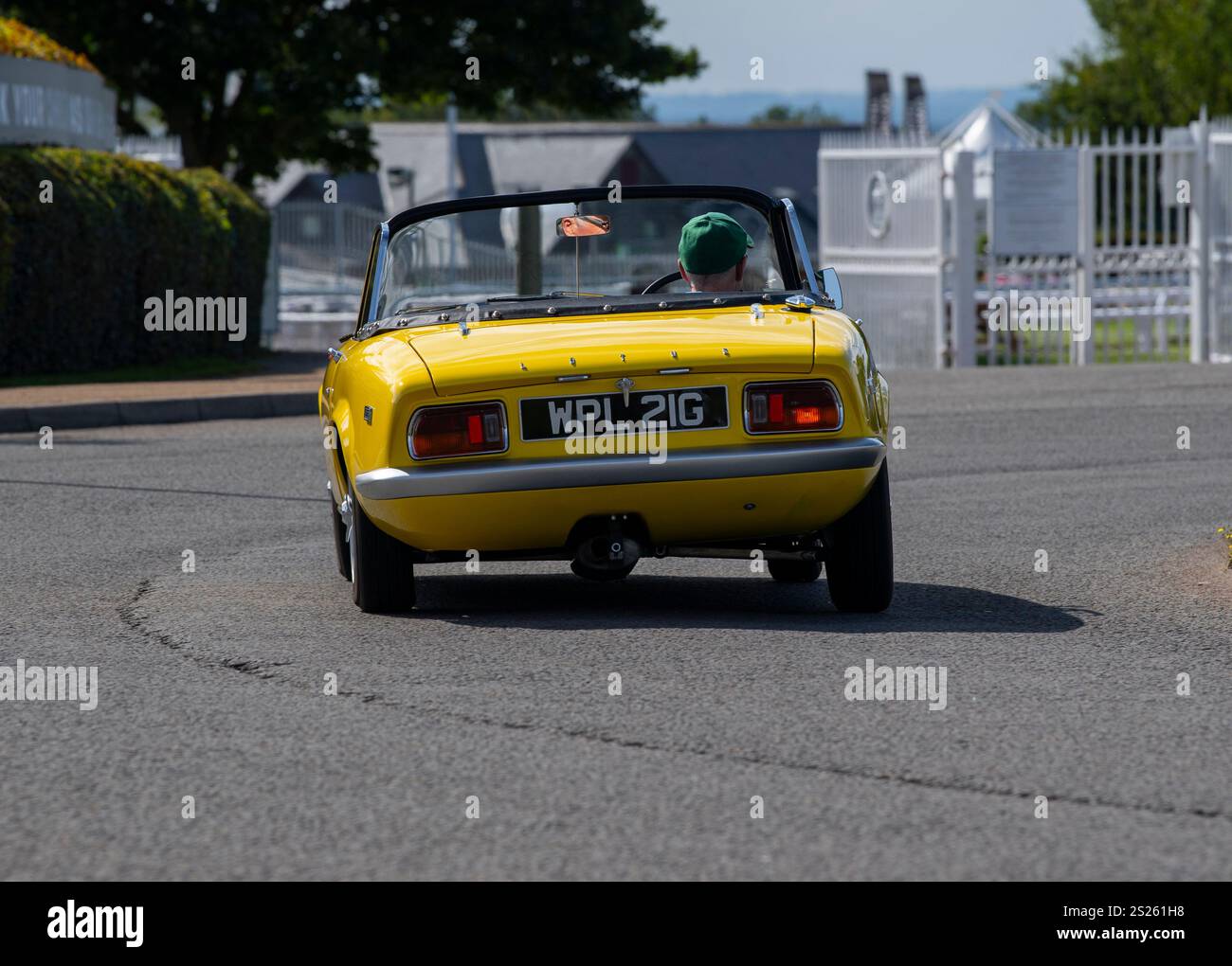 Yellow 1969 Lotus Elan SE S4 classic British sports car Stock Photo - Alamy