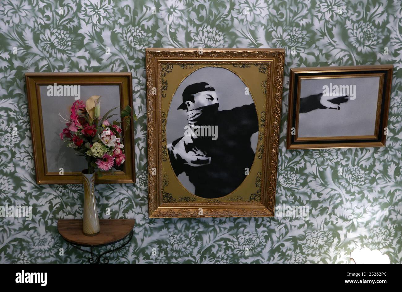 The Walled Off Hotel, The World Of Bansky museum, Paris, France, Europe ...