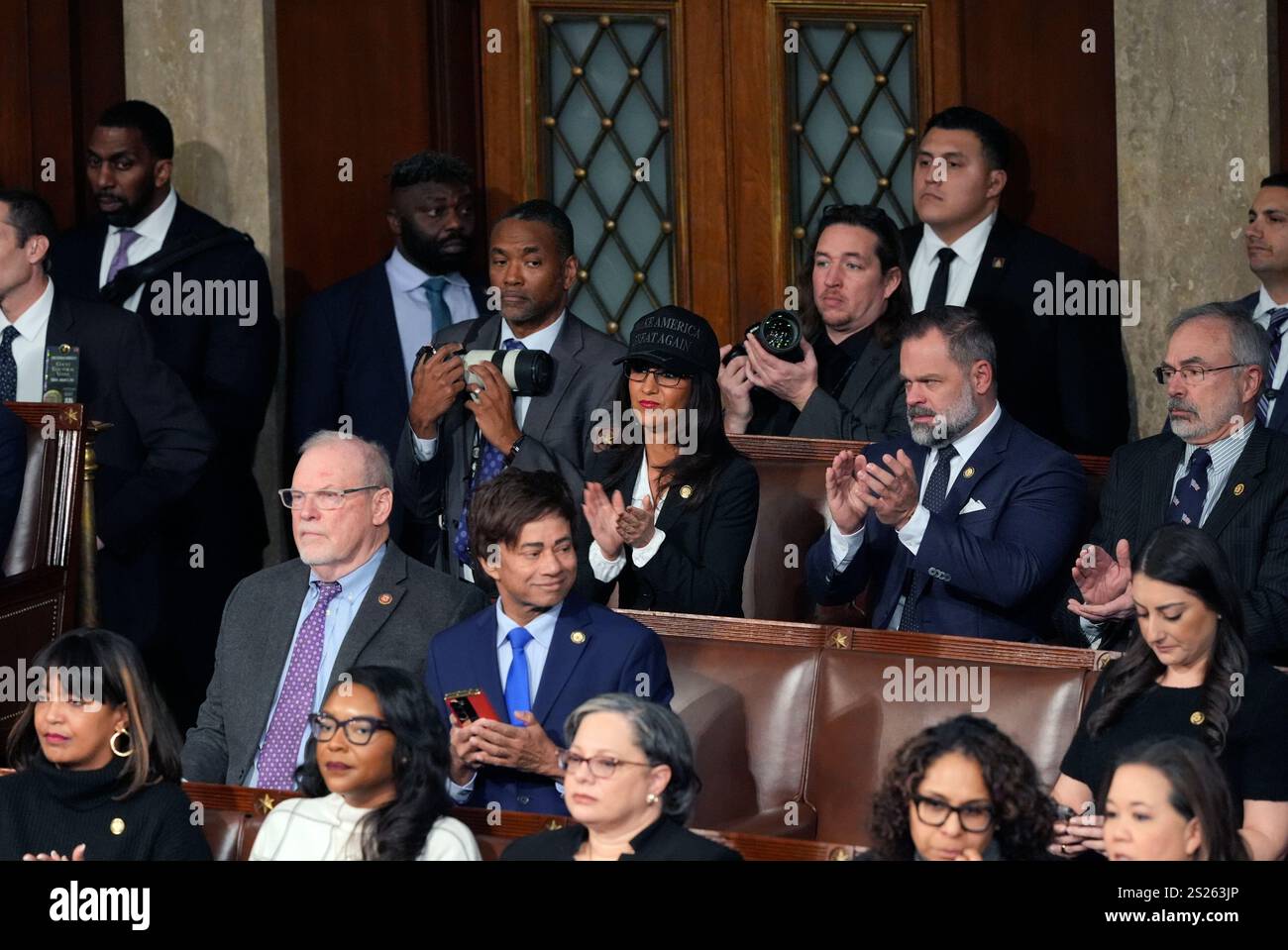 The Joint Session Of Congress Convenes To Confirm The Electoral College