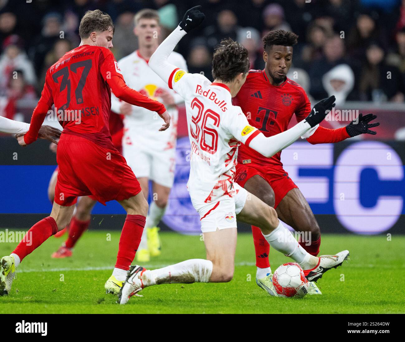 Salzburg, Austria. 06th Jan, 2025. Soccer: Test match, FC Red Bull ...