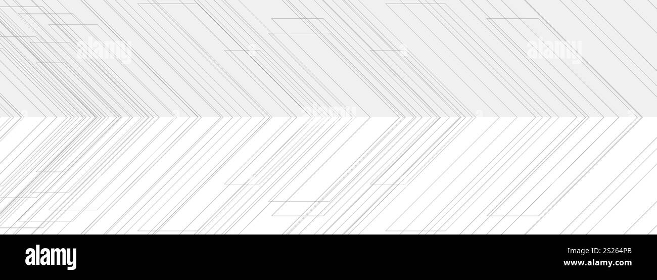 Outline arrows futuristic technology white background concept high ...