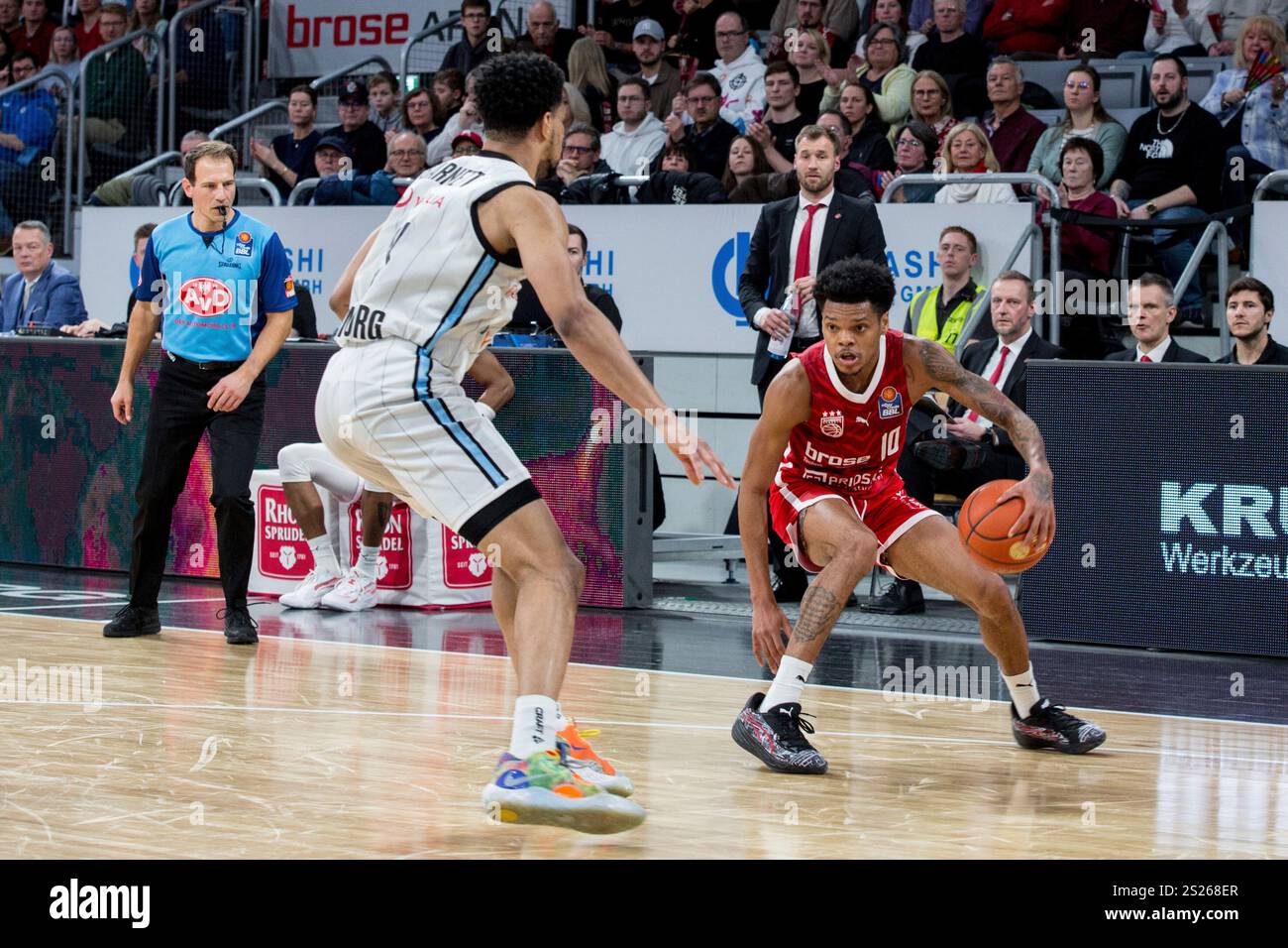Bamberg, Deutschland 06. Januar 2025: 1.BBL - 2024/2025 - Bamberg ...