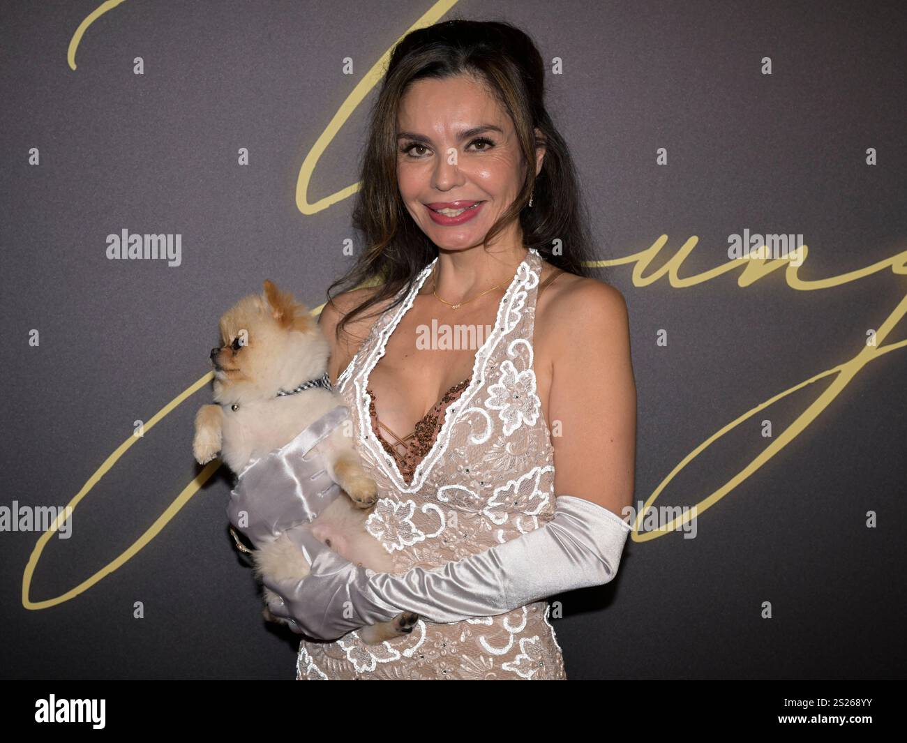 January 5, 2025, Hollywood, California, USA: Brenda Mejia and Poncho ...