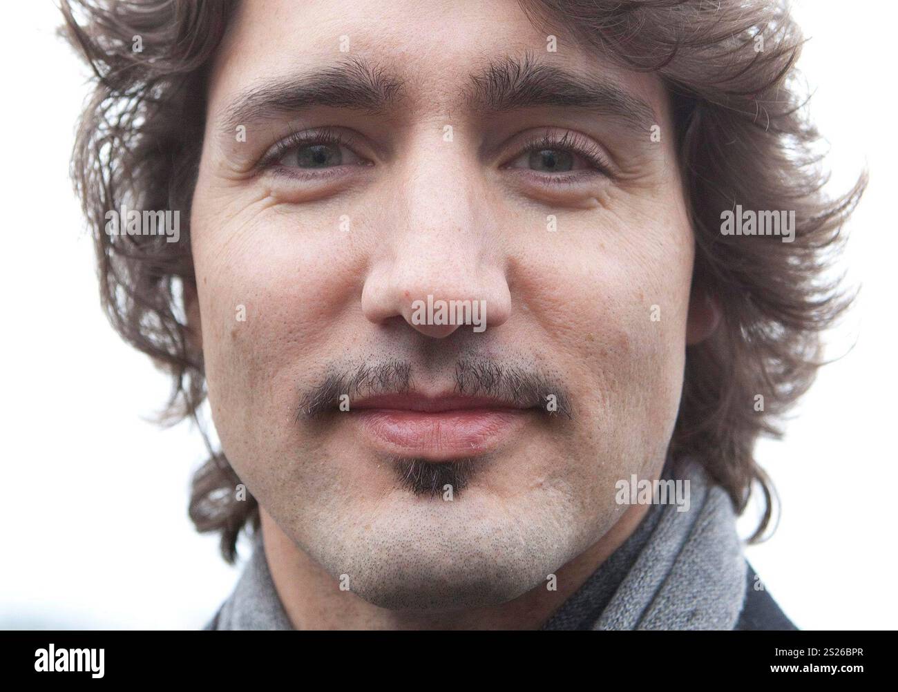 Ottawa, Canada. 30th Nov, 2010. Liberal MP Justin Trudeau shows off his ...