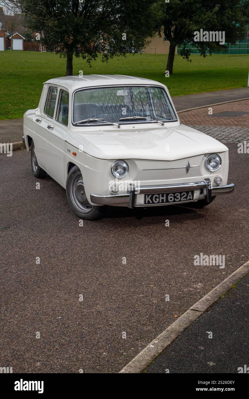 1963 Renault 8 classic French family saloon car Stock Photo - Alamy
