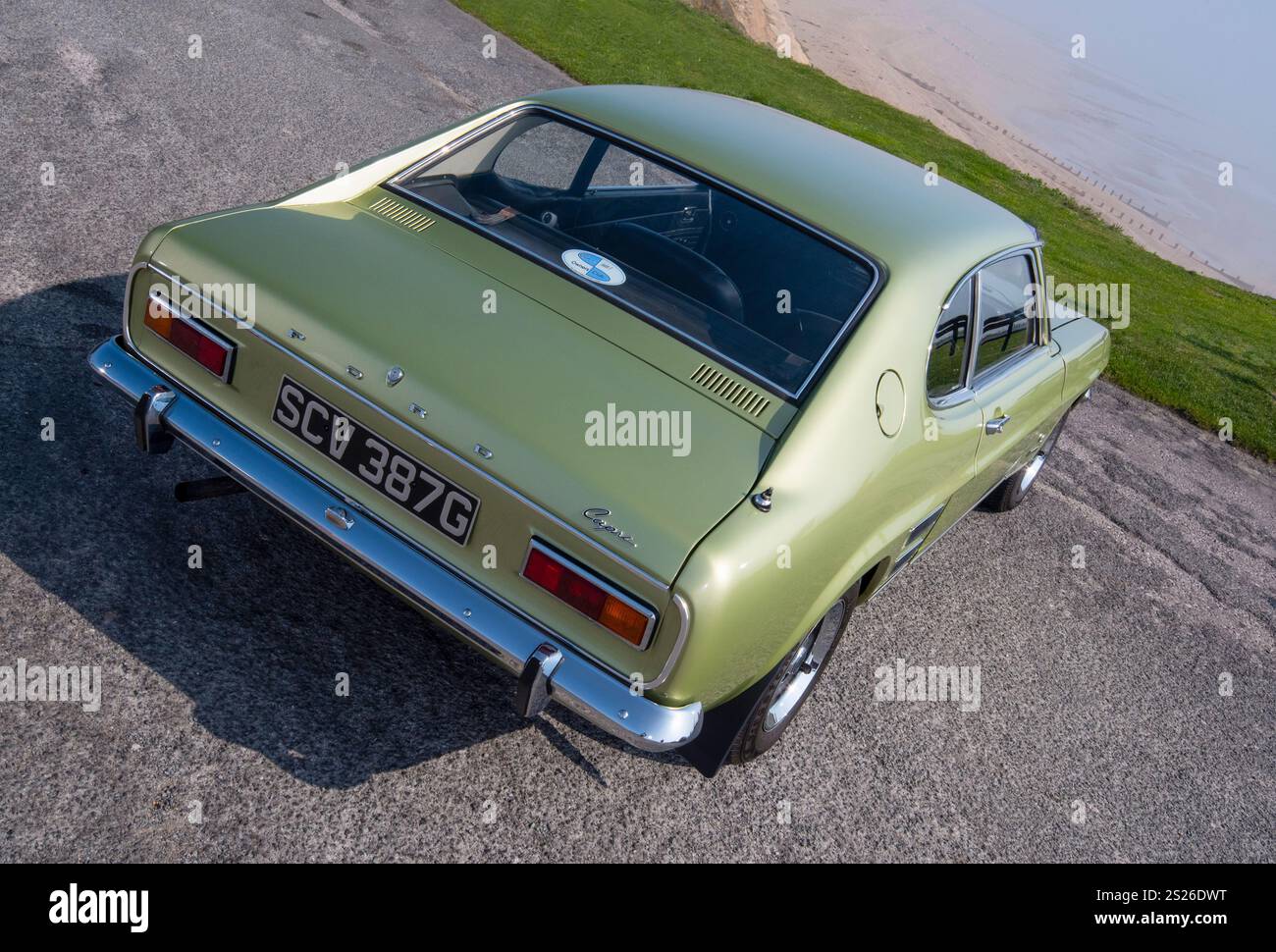1969 Mk1 Ford Capri classic British and European coupe sports car Stock ...