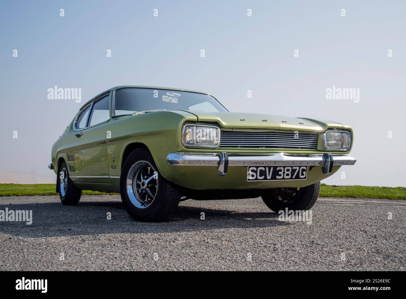 1969 Mk1 Ford Capri classic British and European coupe sports car Stock ...