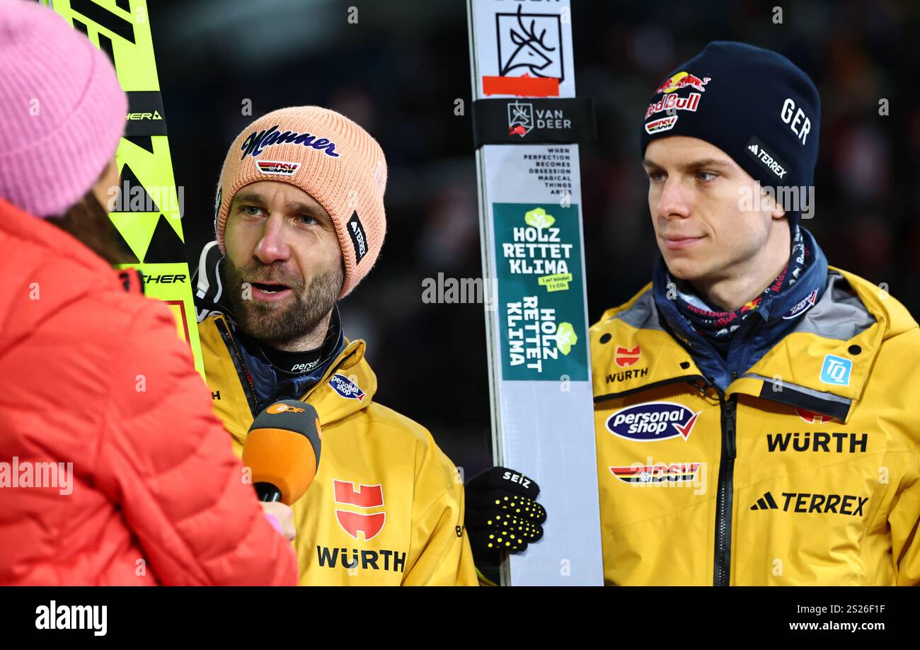 Bischofshofen, Austria. 06th Jan, 2025. Nordic skiing, ski jumping ...