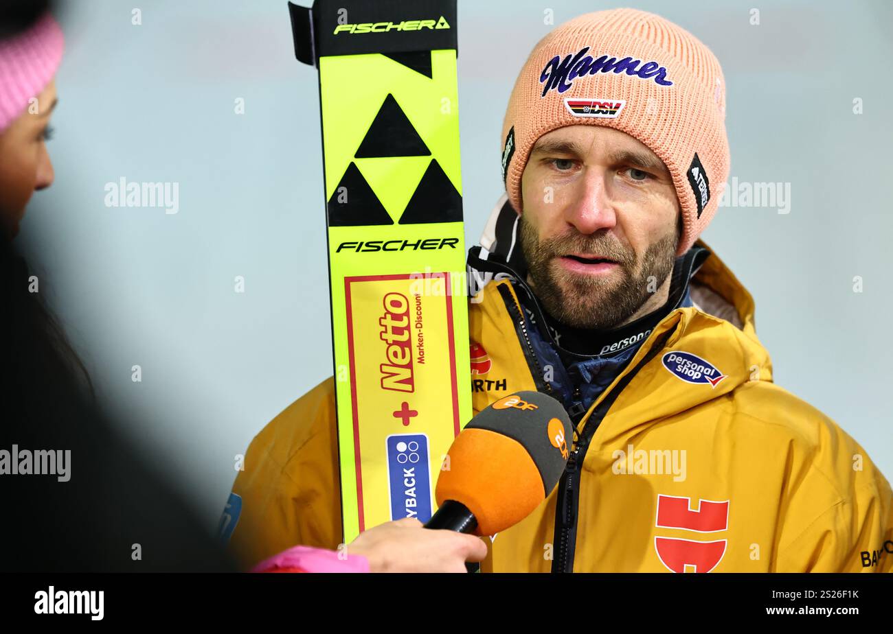 Bischofshofen, Austria. 06th Jan, 2025. Nordic skiing, ski jumping ...