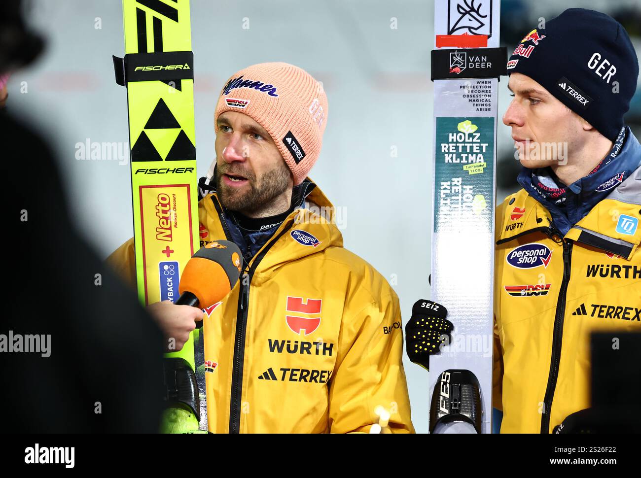 Bischofshofen, Austria. 06th Jan, 2025. Nordic skiing, ski jumping ...
