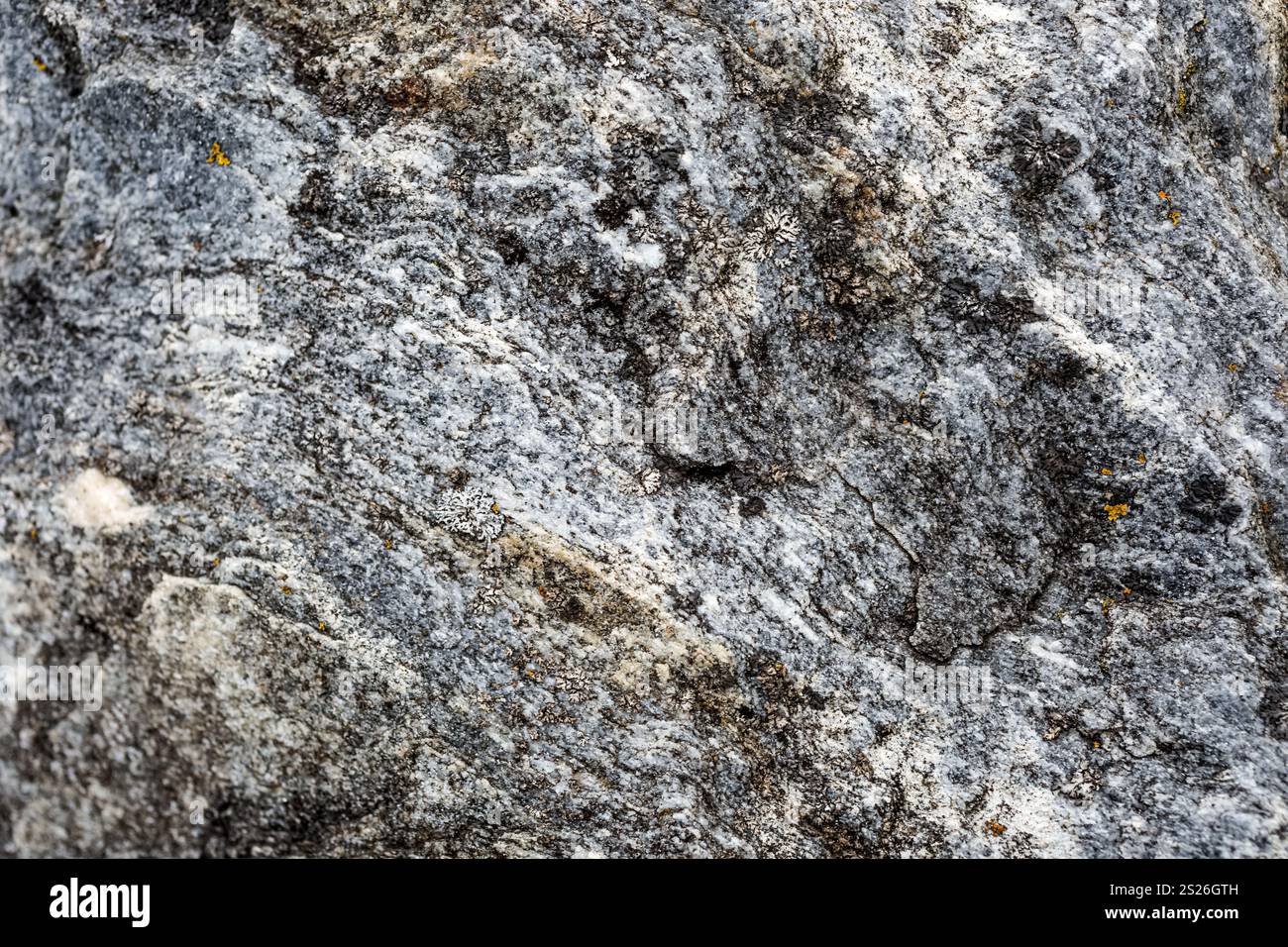 Natural gray granite texture with streaks Stock Photo - Alamy