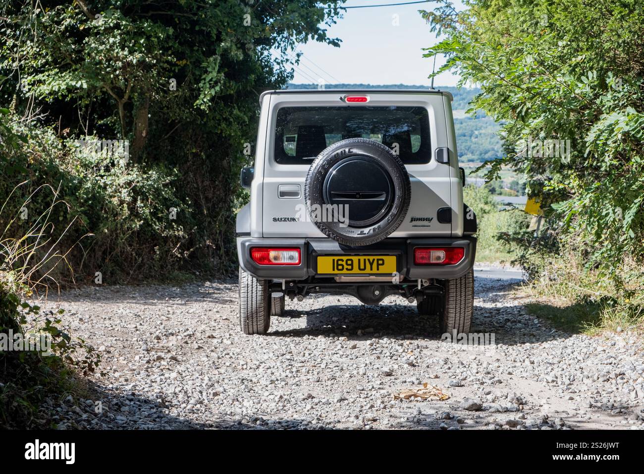 2019 Suzuki Jimny small off road car Stock Photo - Alamy