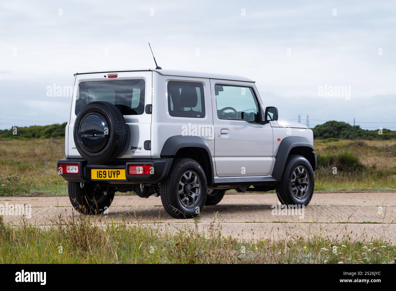 2019 Suzuki Jimny small off road car Stock Photo - Alamy