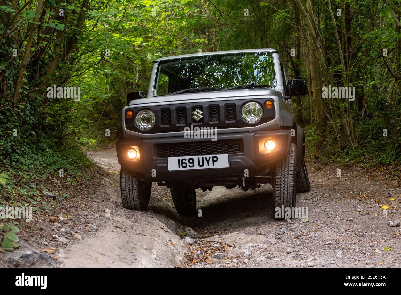 2019 Suzuki Jimny small off road car Stock Photo - Alamy
