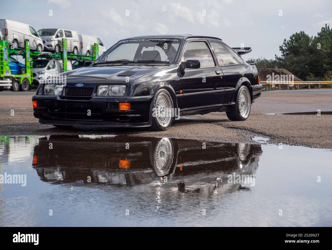 Ford Sierra RS500 Cosworth - classic 1980s performance car Stock Photo ...