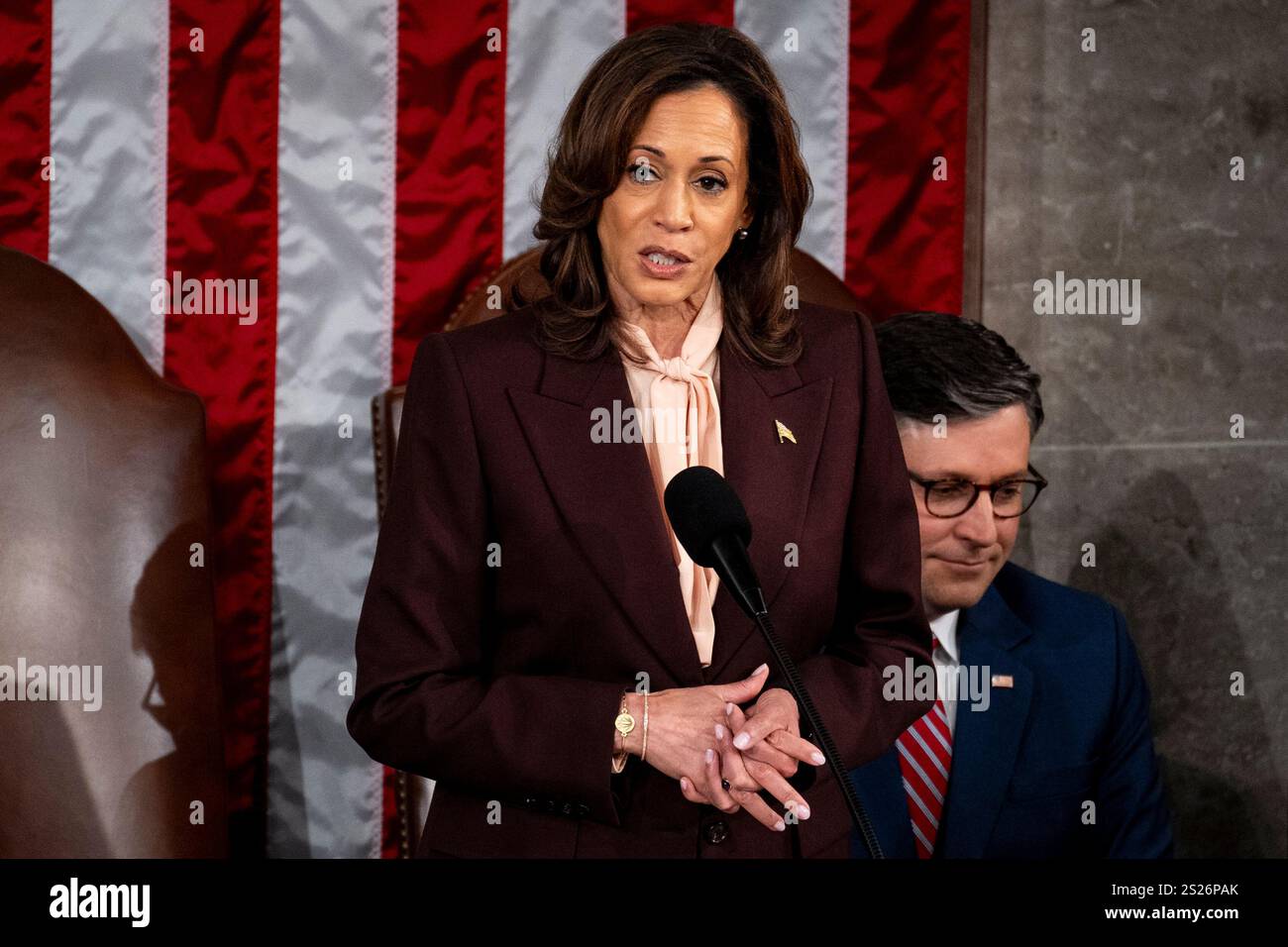 Vice President Kamala Harris declares Donald Trump as the winner of the ...