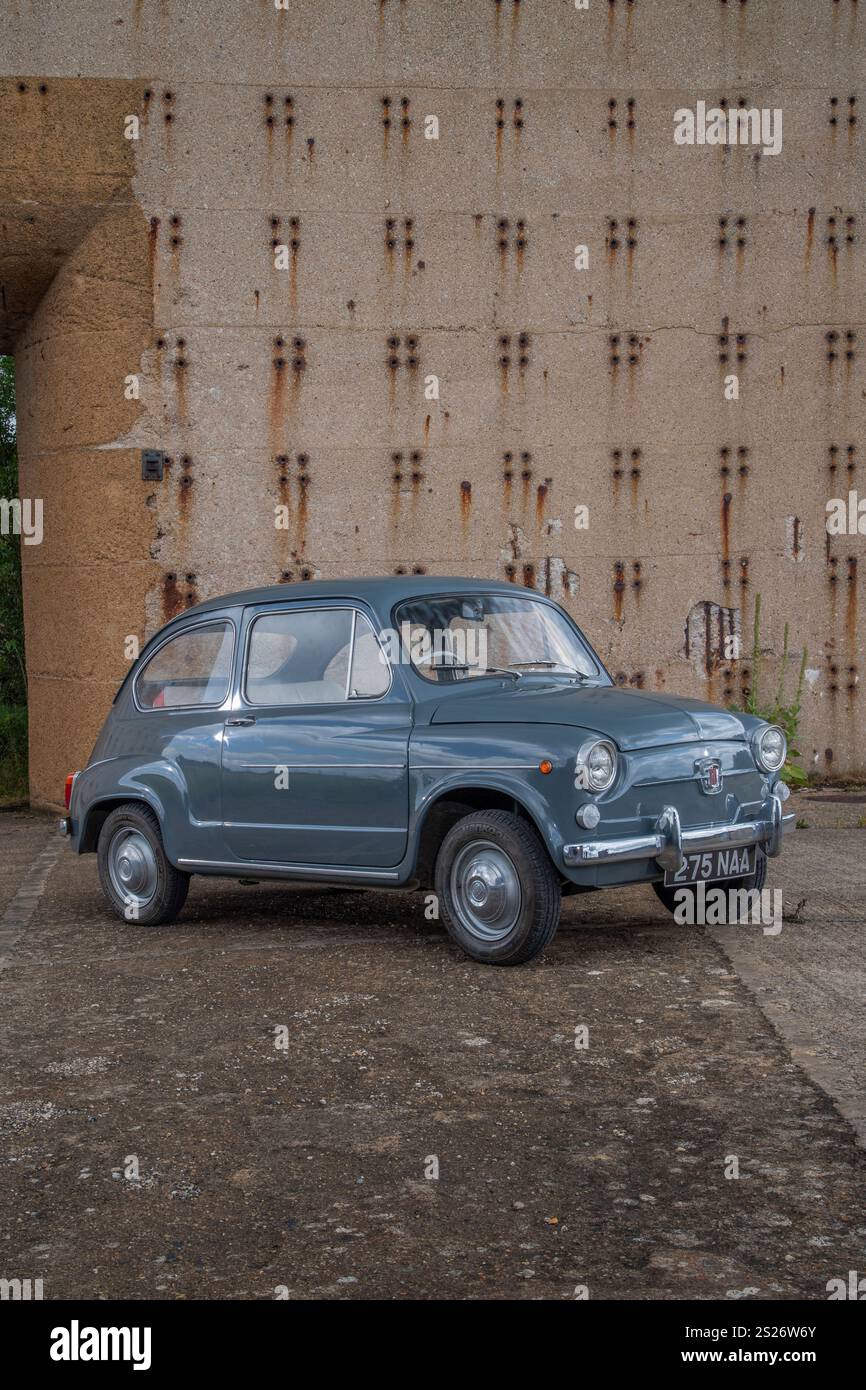 1964 Fiat 600 classic Italian small economy car Stock Photo - Alamy