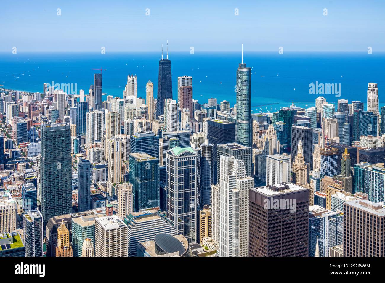Chicago, IL skyline Stock Photo - Alamy