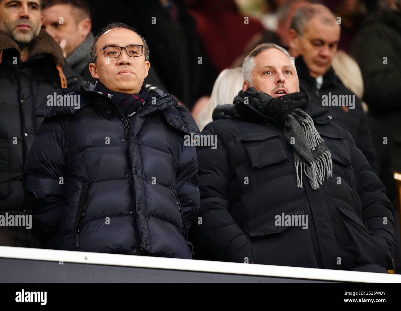 Wolverhampton Wanderers owner Guo Guangchang and sporting director Matt ...