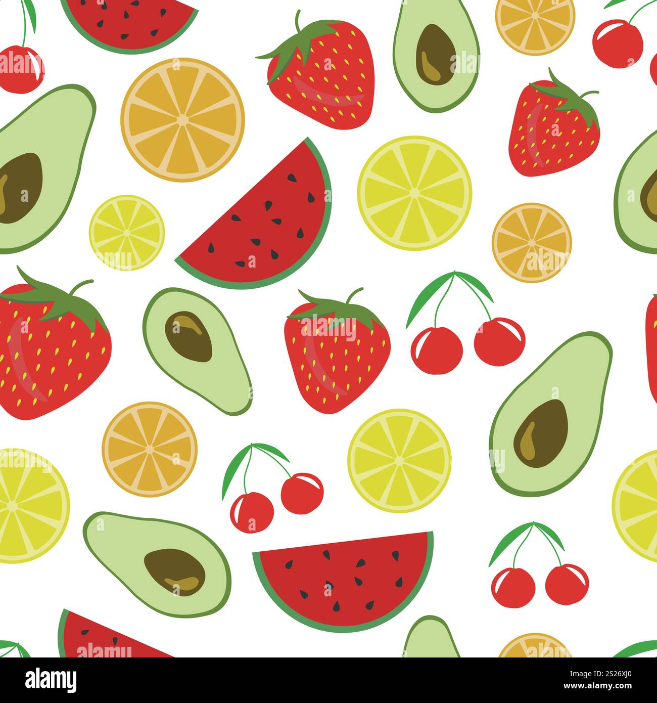 Strawberry pattern cloth Stock Vector Images - Alamy
